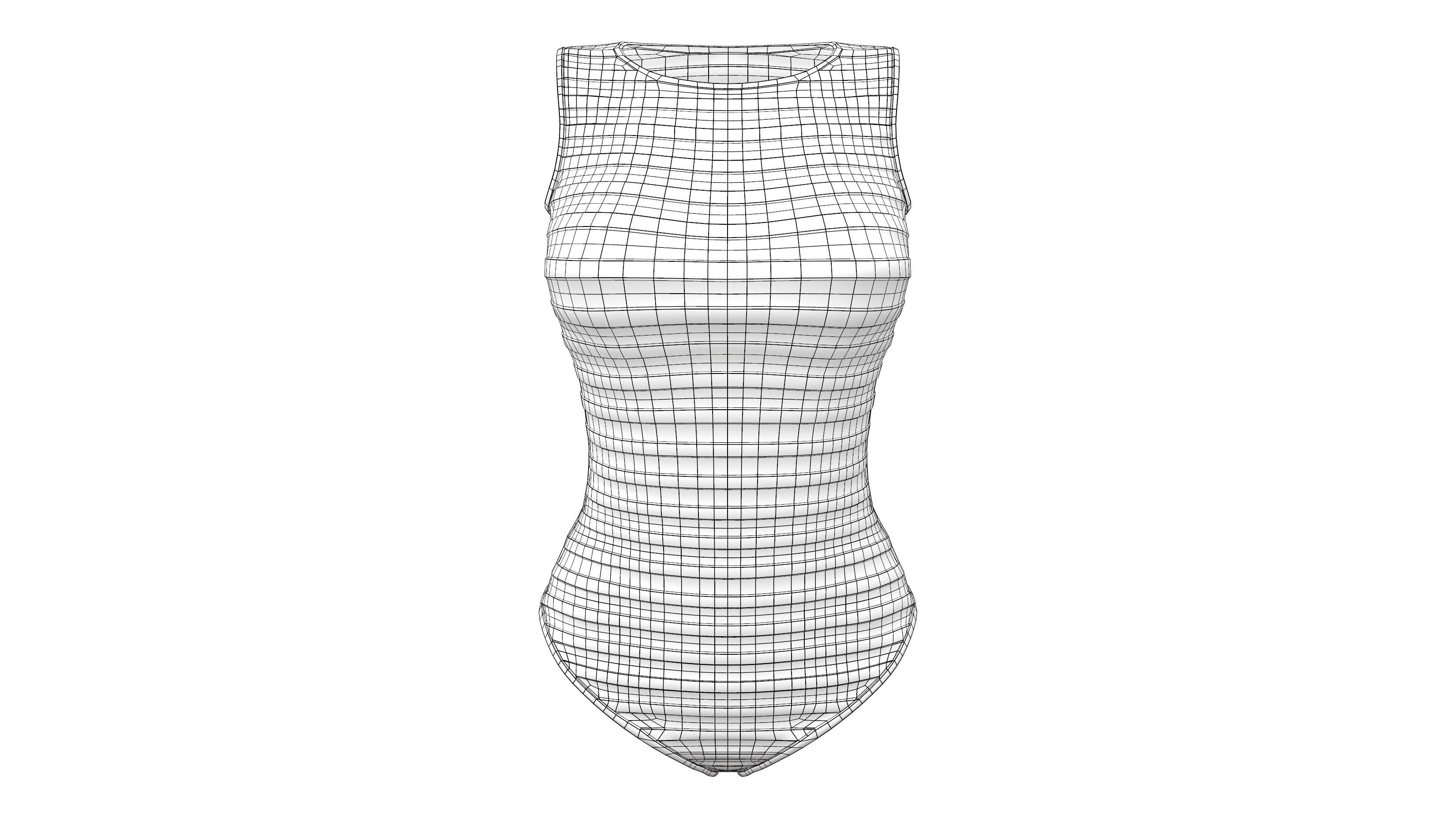 3D model Transparent Effect Body Suit VR / AR / low-poly | CGTrader