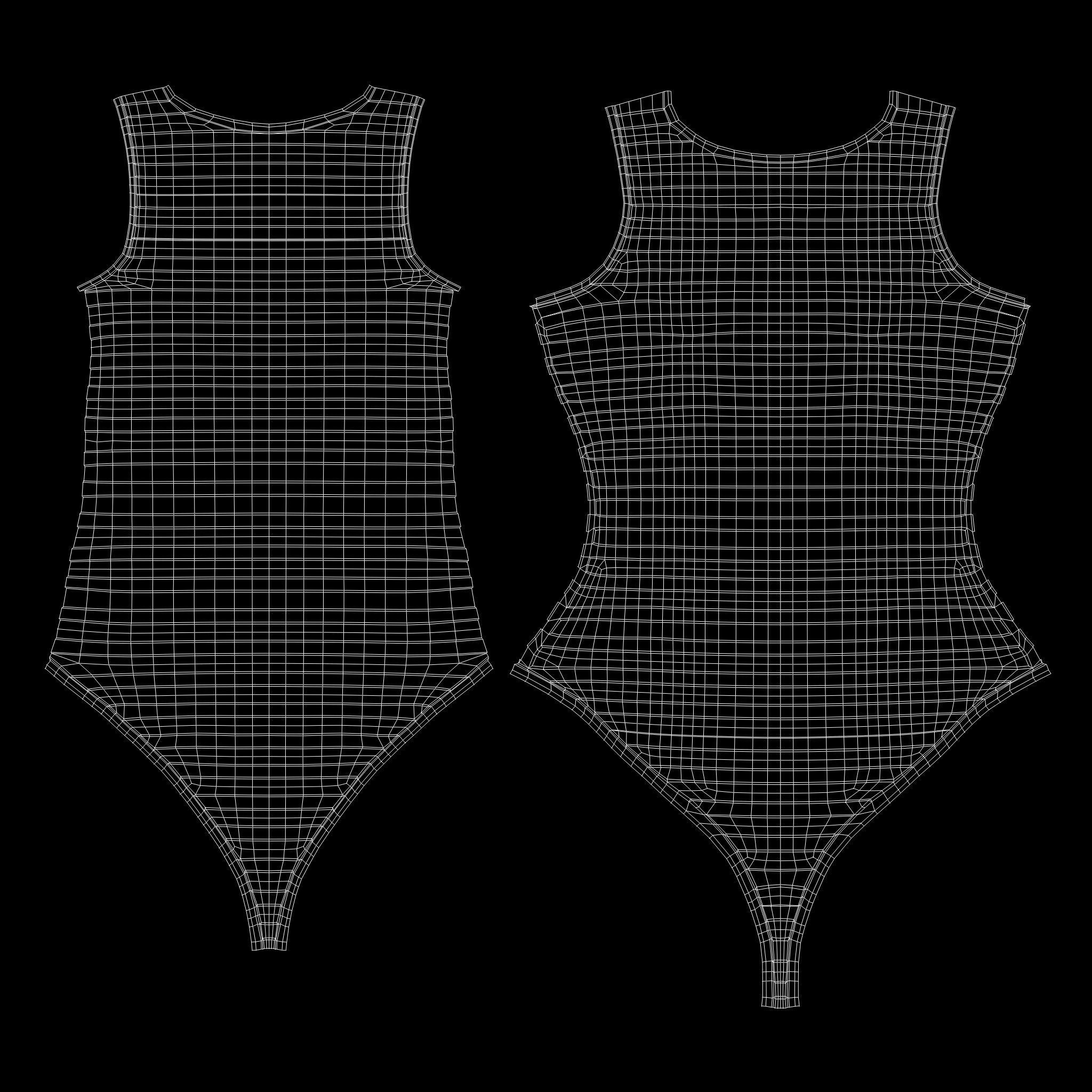3D model Transparent Effect Body Suit VR / AR / low-poly | CGTrader