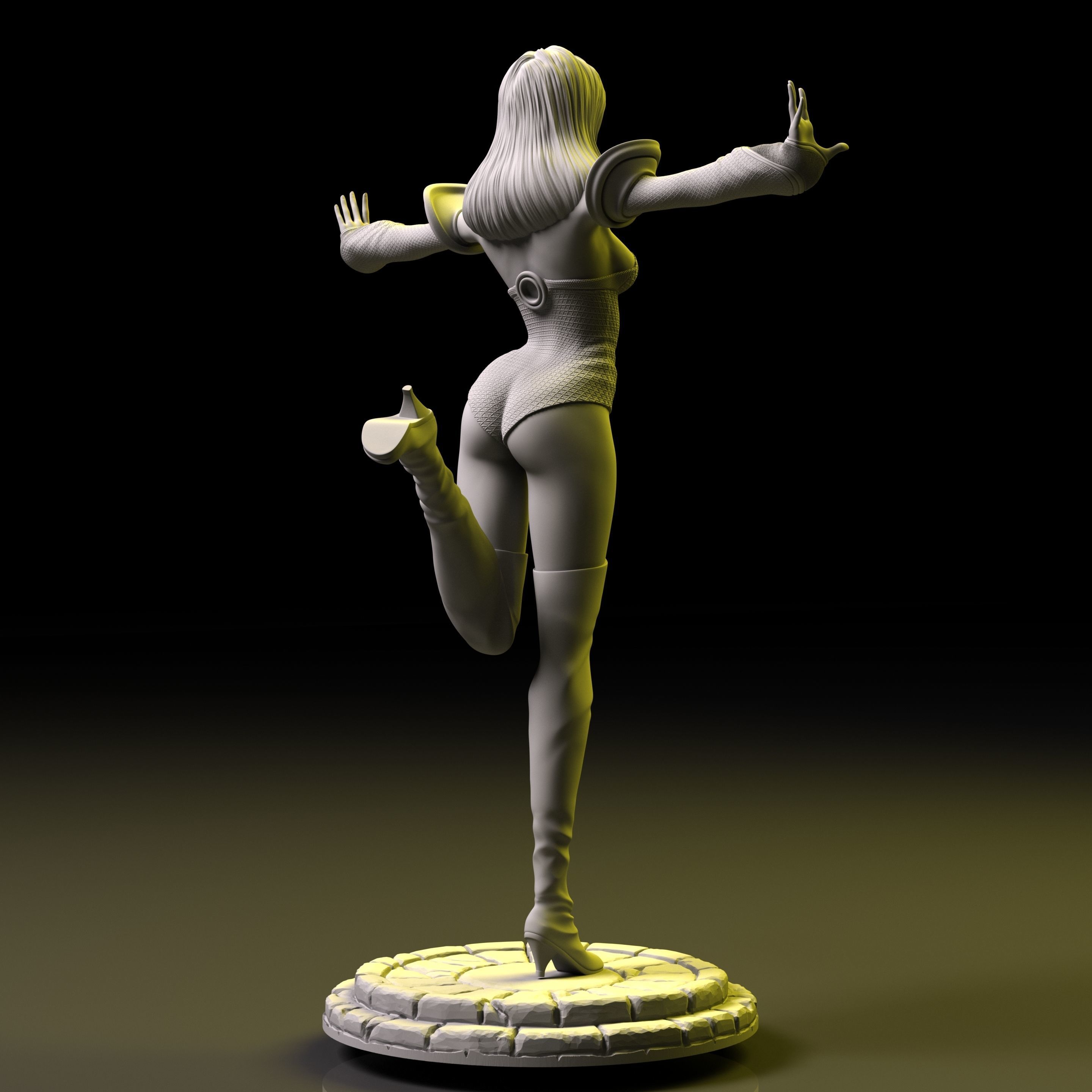Galactic Princess 3D model 3D printable | CGTrader