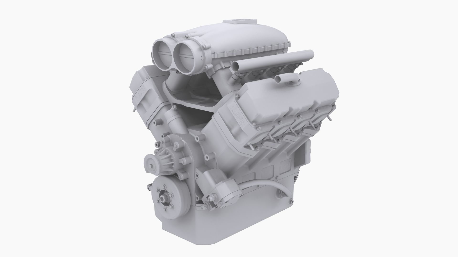3D model Proline 481x engine VR / AR / low-poly | CGTrader