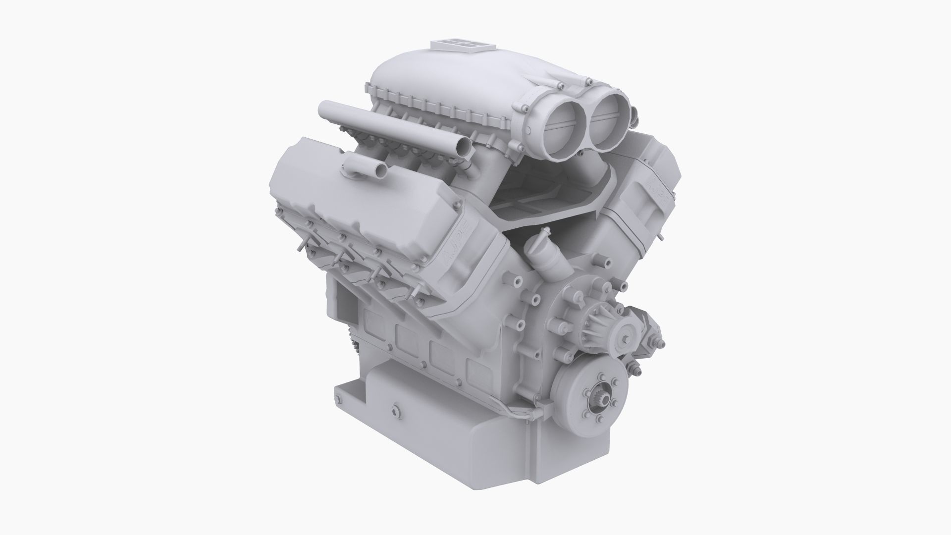 3D model Proline 481x engine VR / AR / low-poly | CGTrader