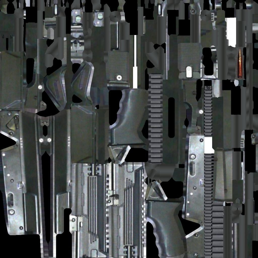 3D model Weapons kit lowpoly VR / AR / low-poly | CGTrader