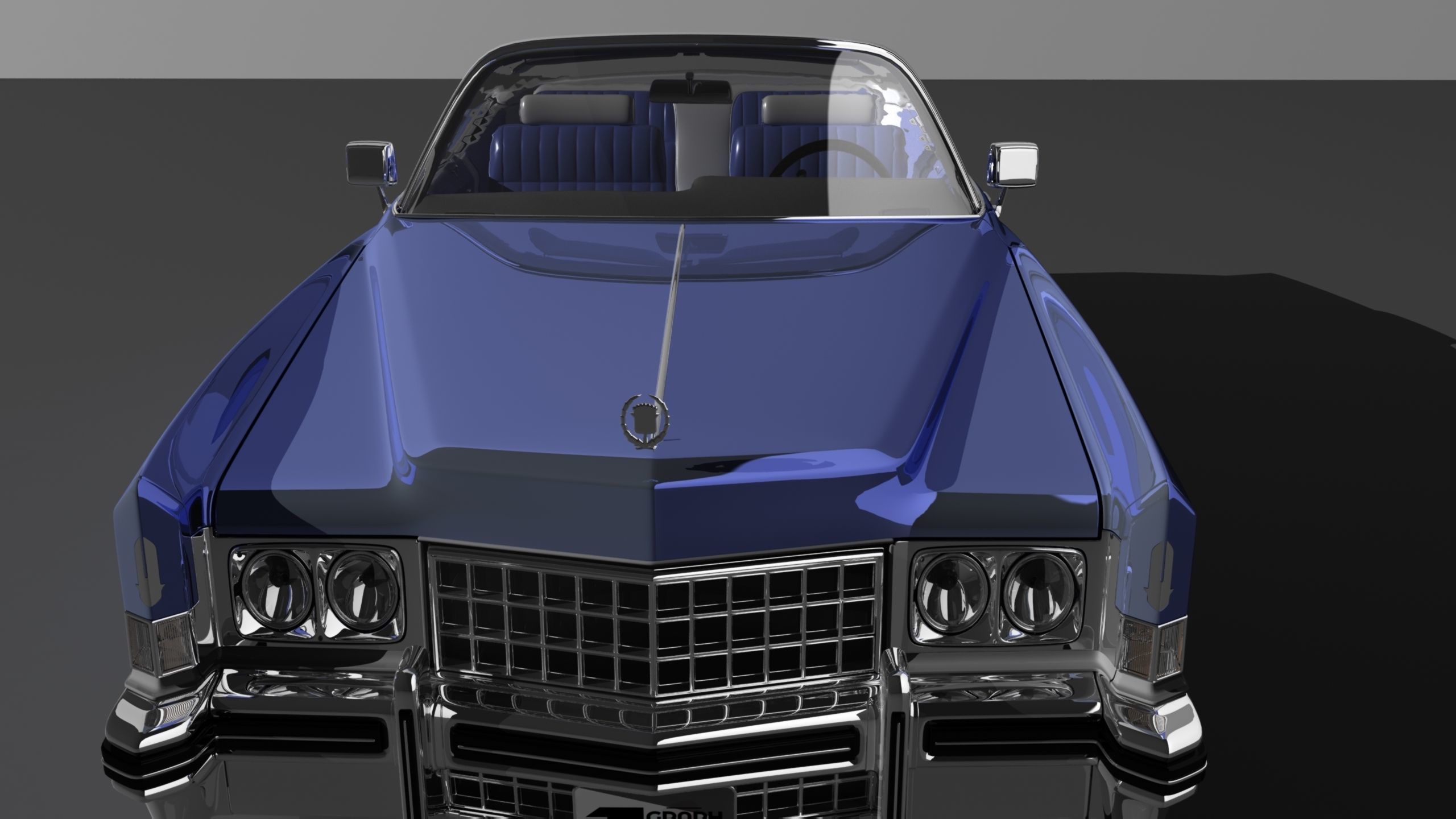 cadillac eldorado 1973 3D model | CGTrader
