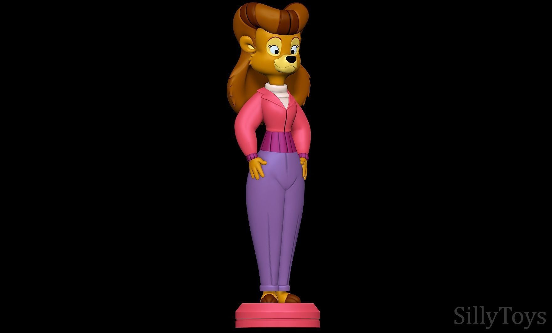 Rebecca Cunningham - TaleSpin 3D model 3D printable | CGTrader
