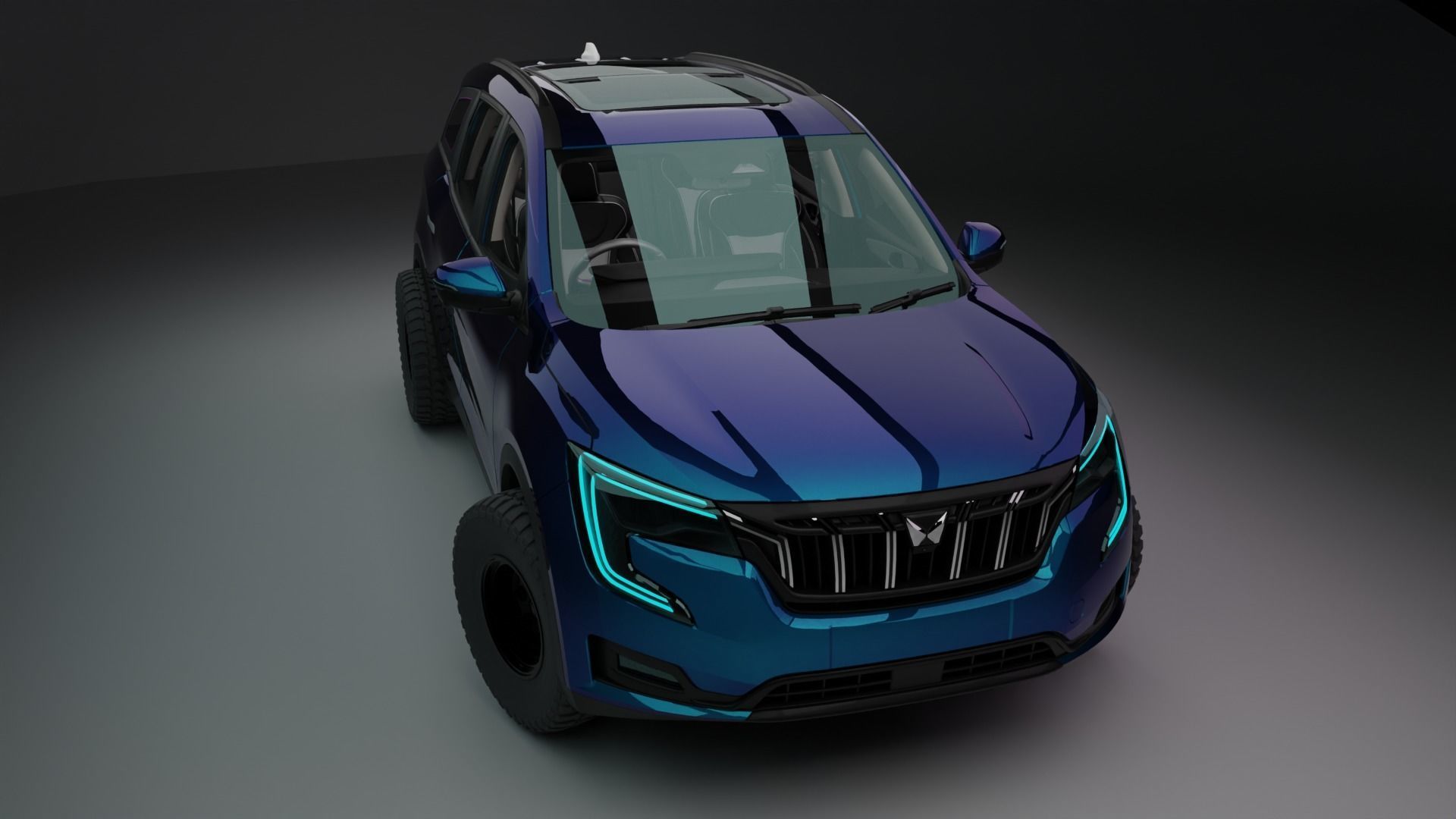 xuv 700 3D model | CGTrader