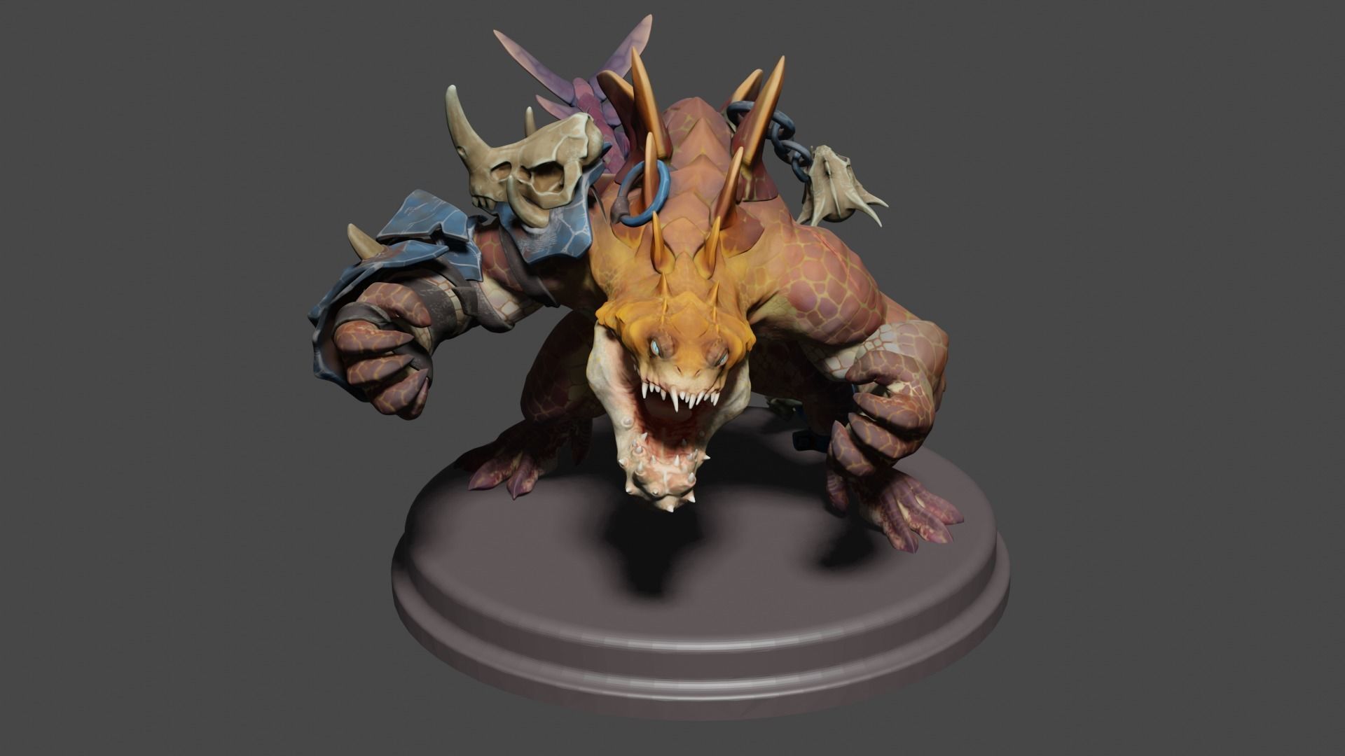 Primal Beast Printable from Dota2 3D model 3D printable | CGTrader