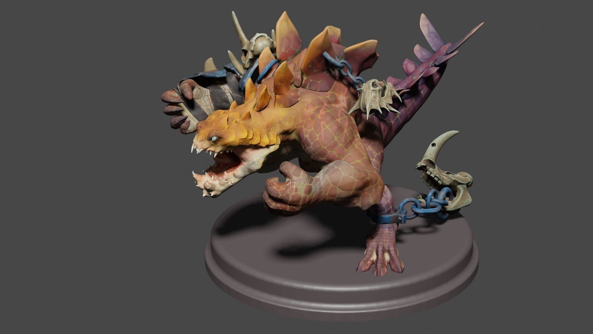 Primal Beast Printable from Dota2 3D model 3D printable | CGTrader