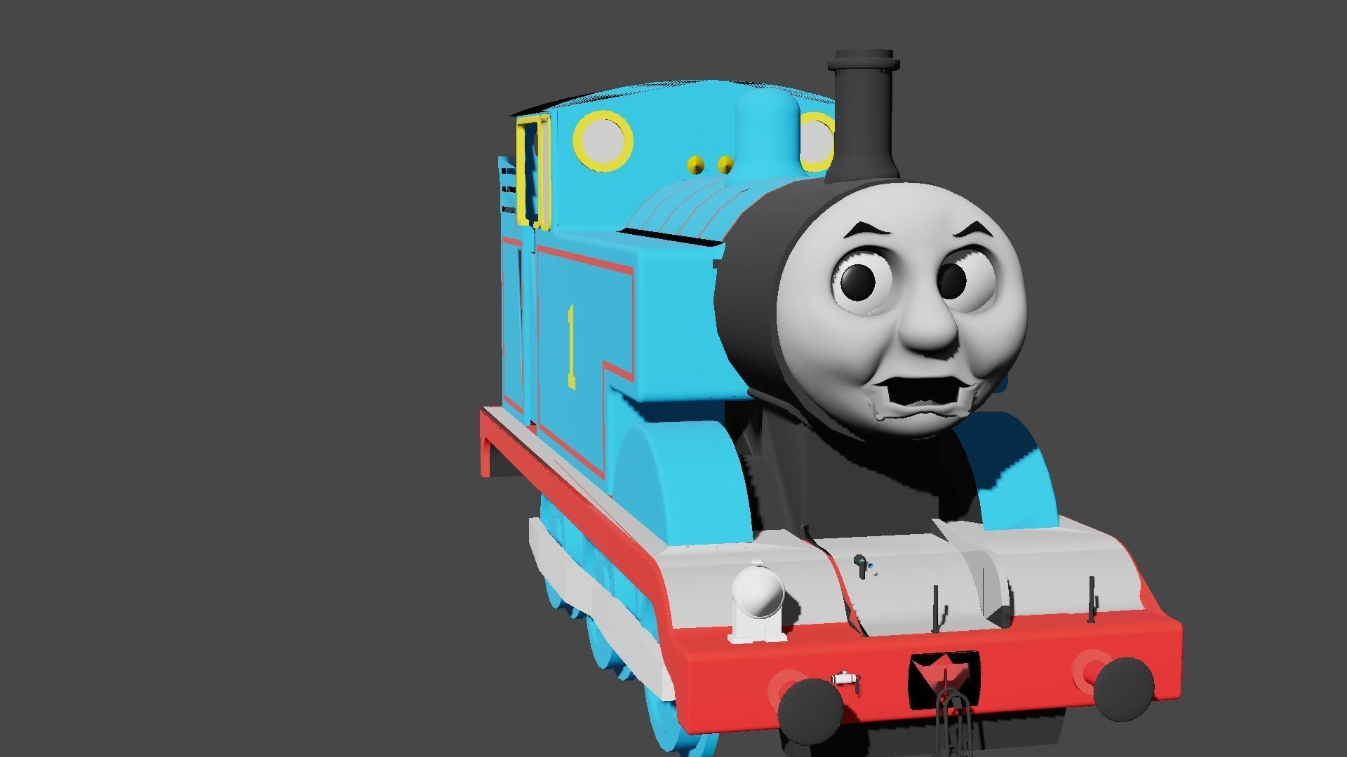 Thomas The Tank Engine free 3D model | CGTrader