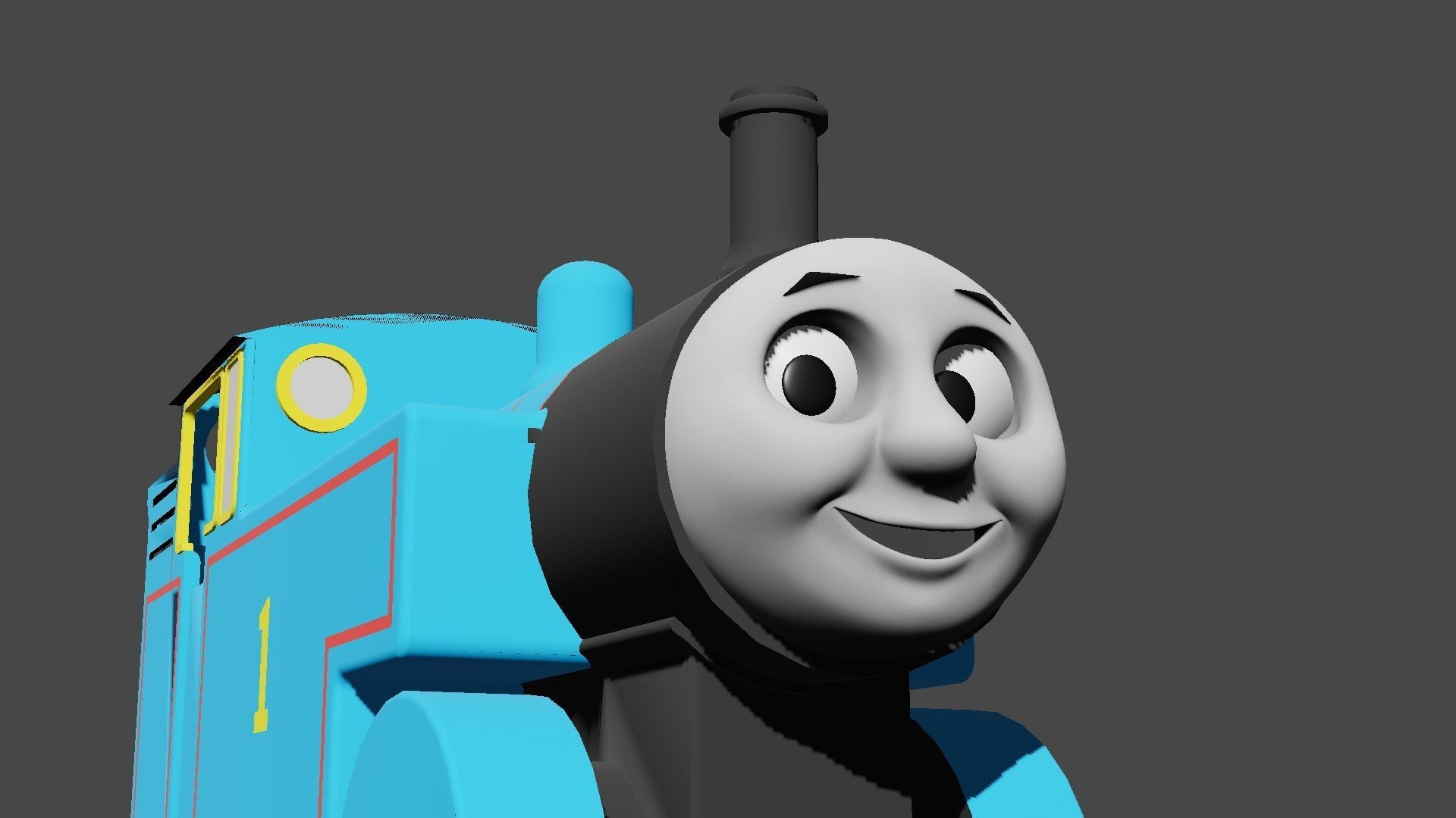 Thomas The Tank Engine free 3D model | CGTrader