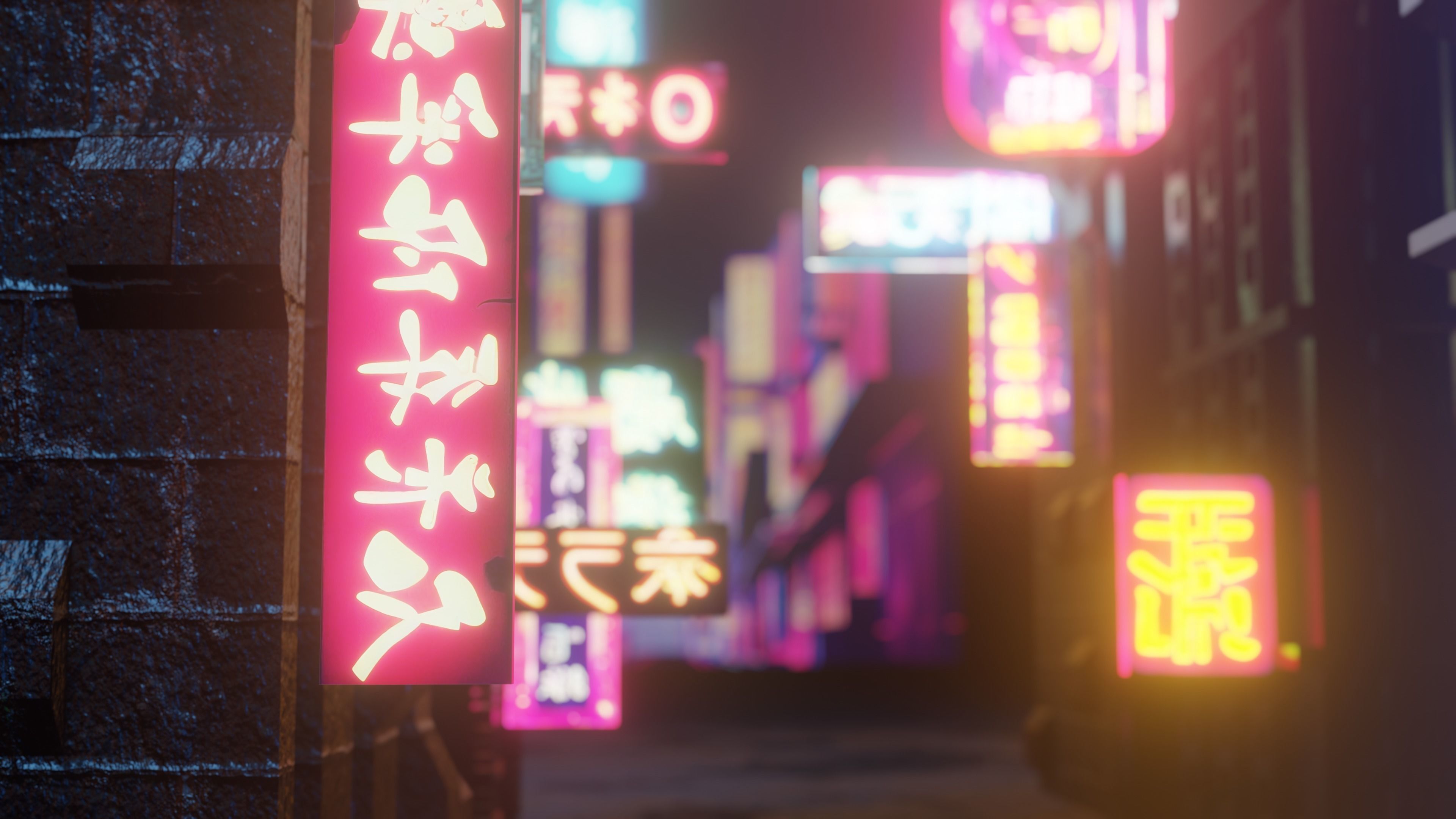 3D model 42 Neon Signs Pack VR / AR / low-poly | CGTrader