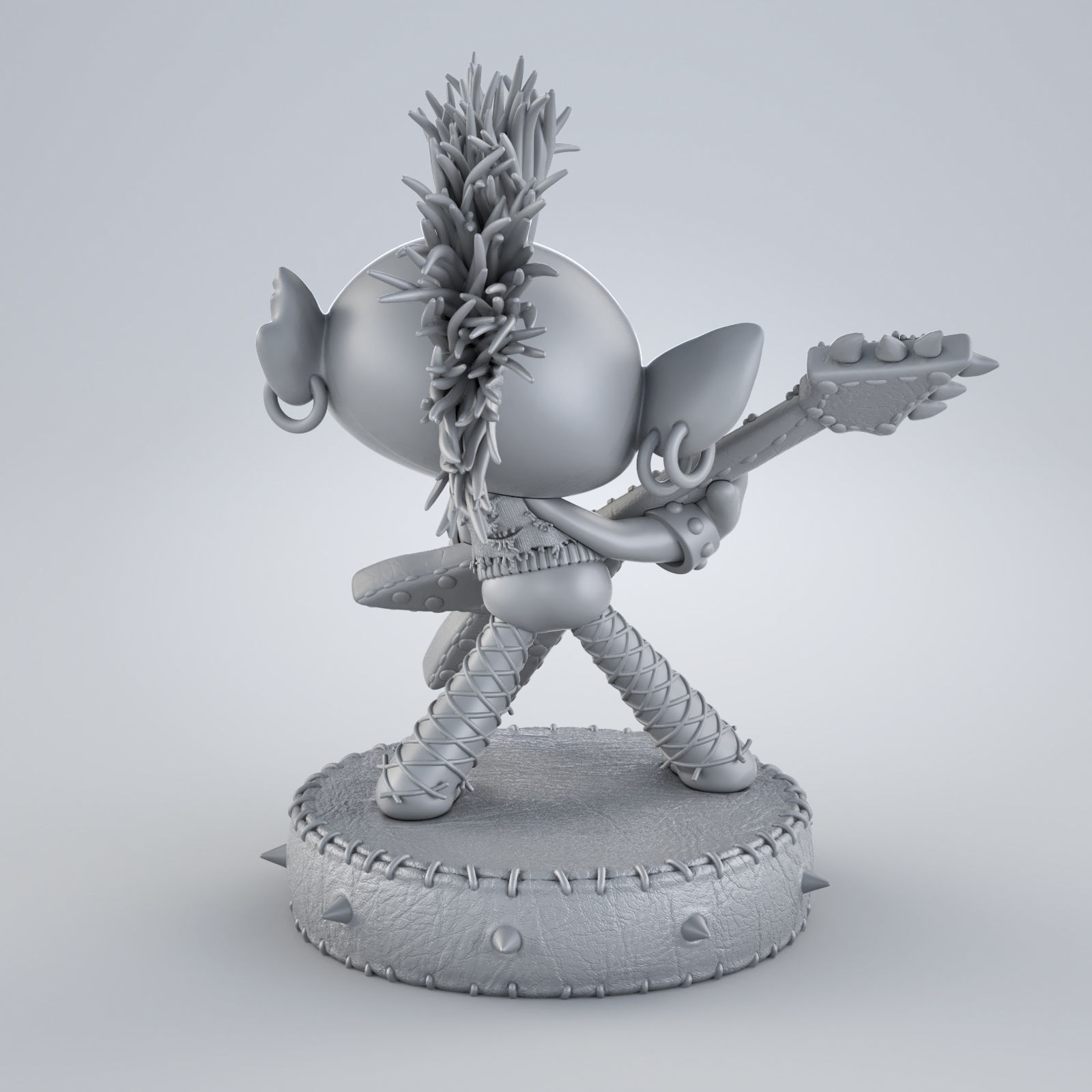 Queen Barb - Trolls World Tour 3D model 3D printable | CGTrader