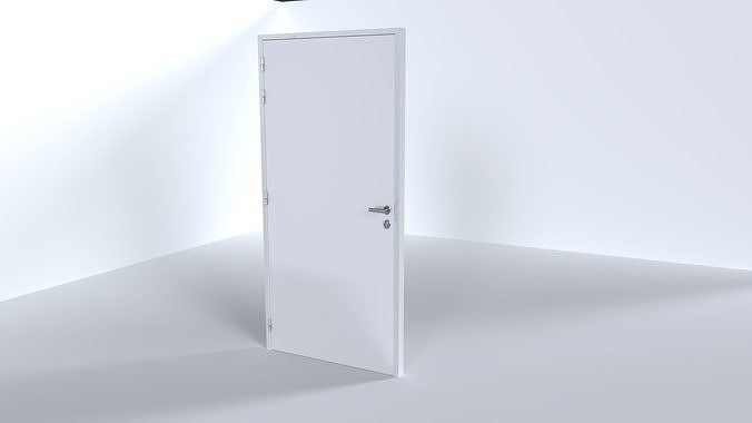dynamic door 3D model | CGTrader