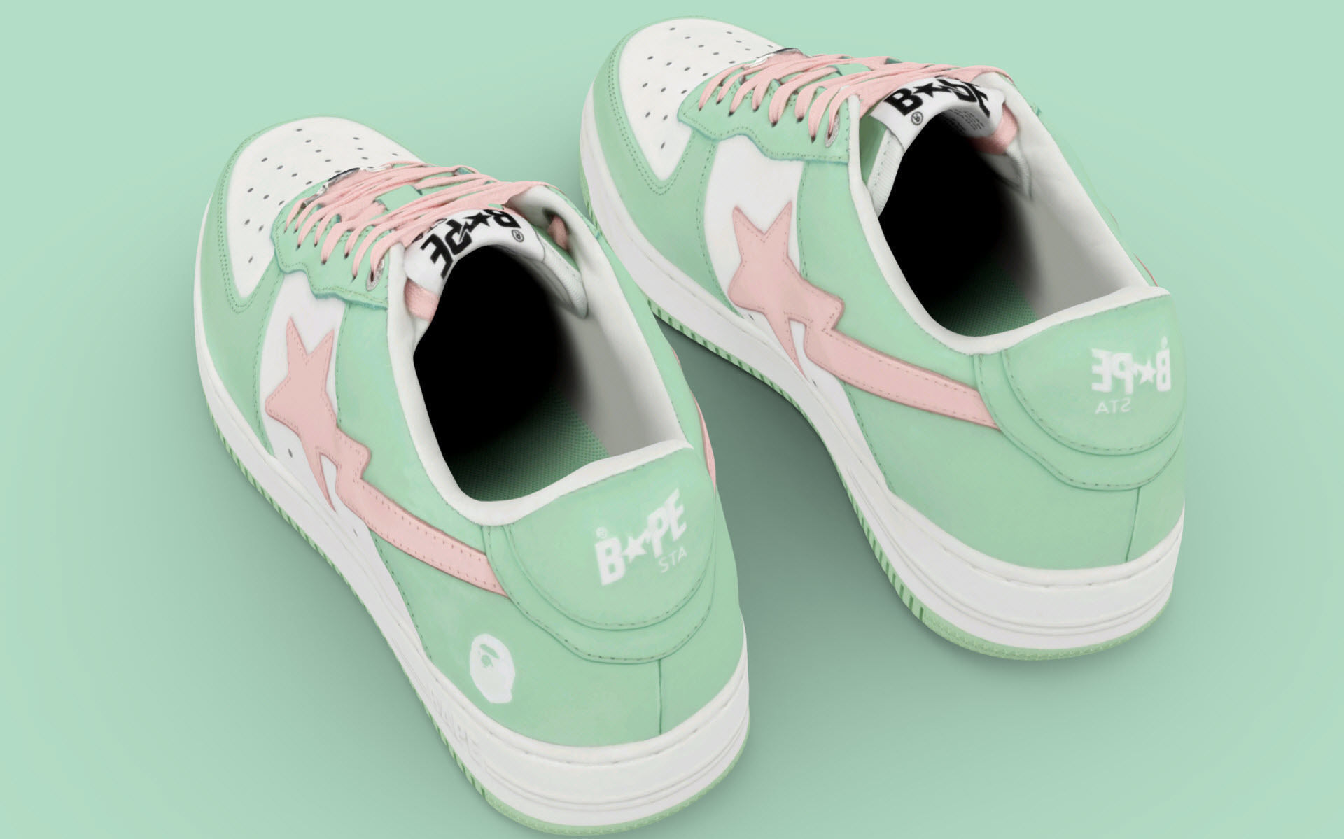 Bape STA sneaker v3 3D model | CGTrader