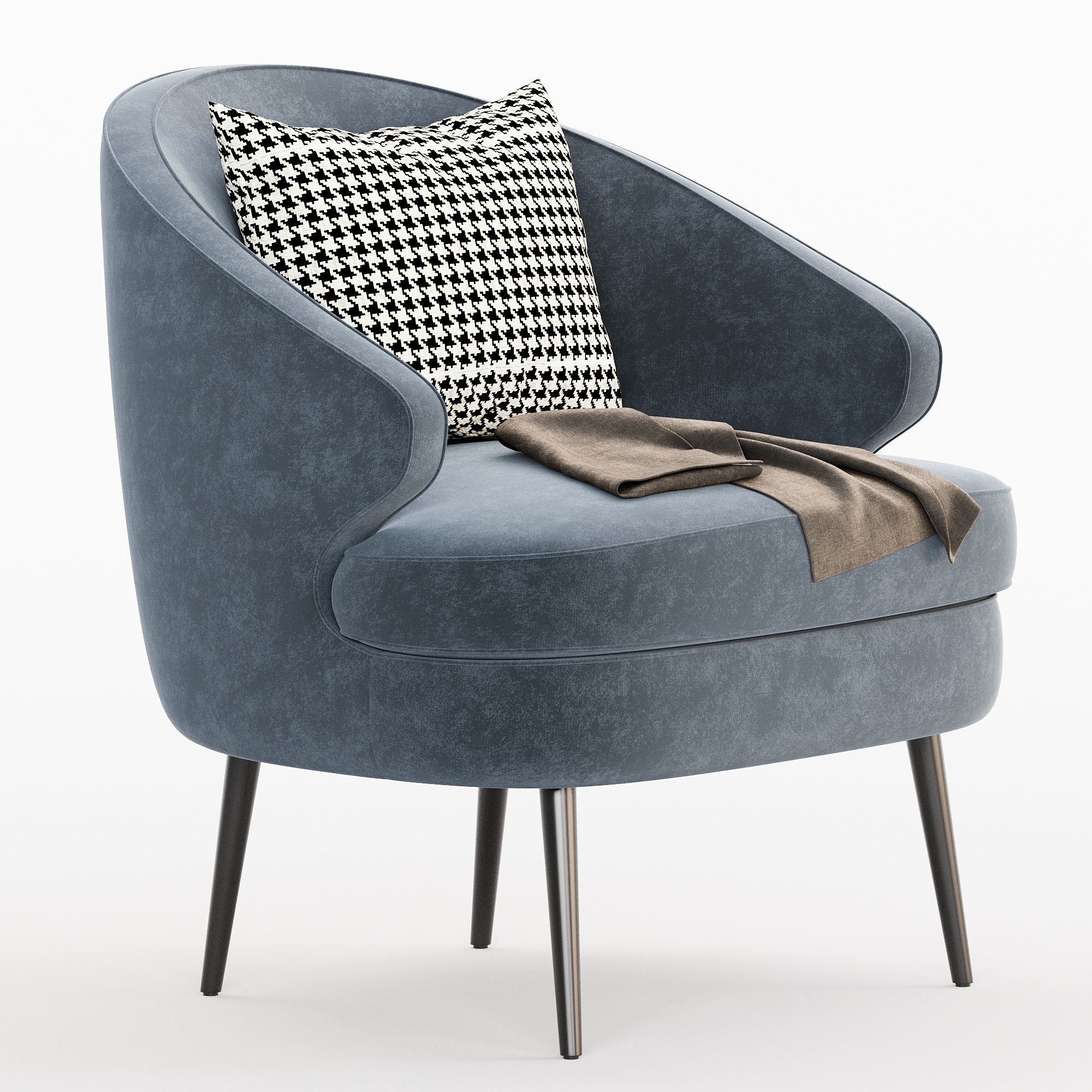 brevik armchair 3D model | CGTrader