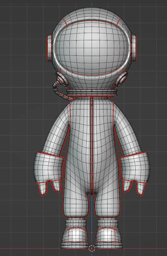 Fantasy spaceman 3D model | CGTrader