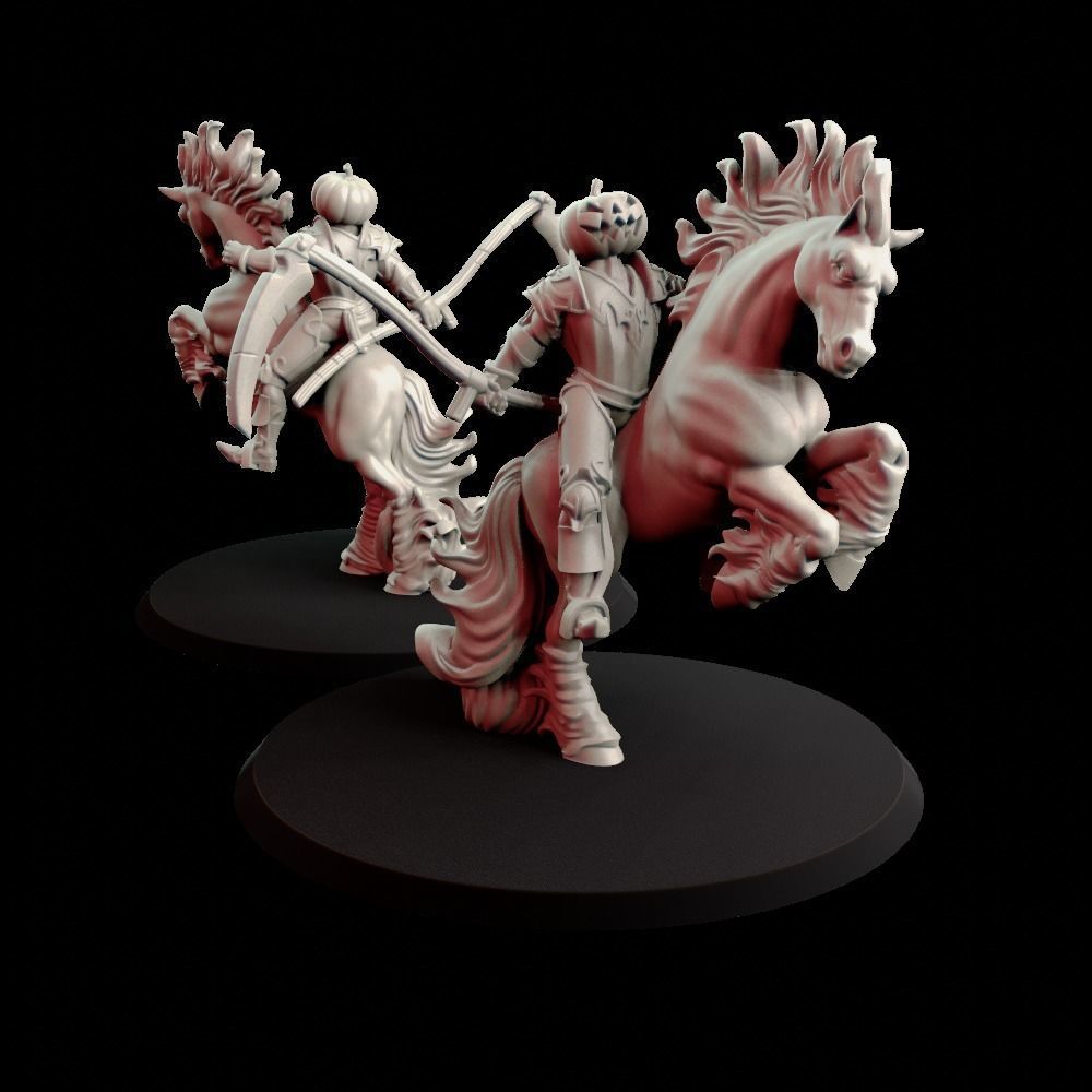 Halloween Knight 3D model 3D printable | CGTrader