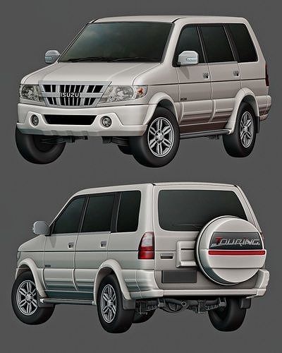 64 Scale Isuzu Panther Crosswind 3D model 3D printable | CGTrader