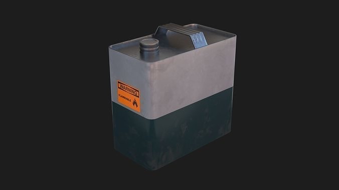 3D model Can of gasoline 3D Model VR / AR / low-poly | CGTrader