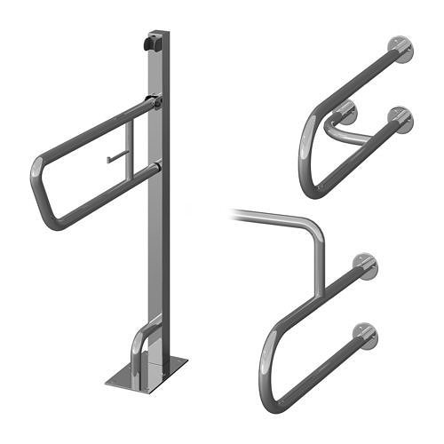 Handrail for disabled people 2 3D model | CGTrader
