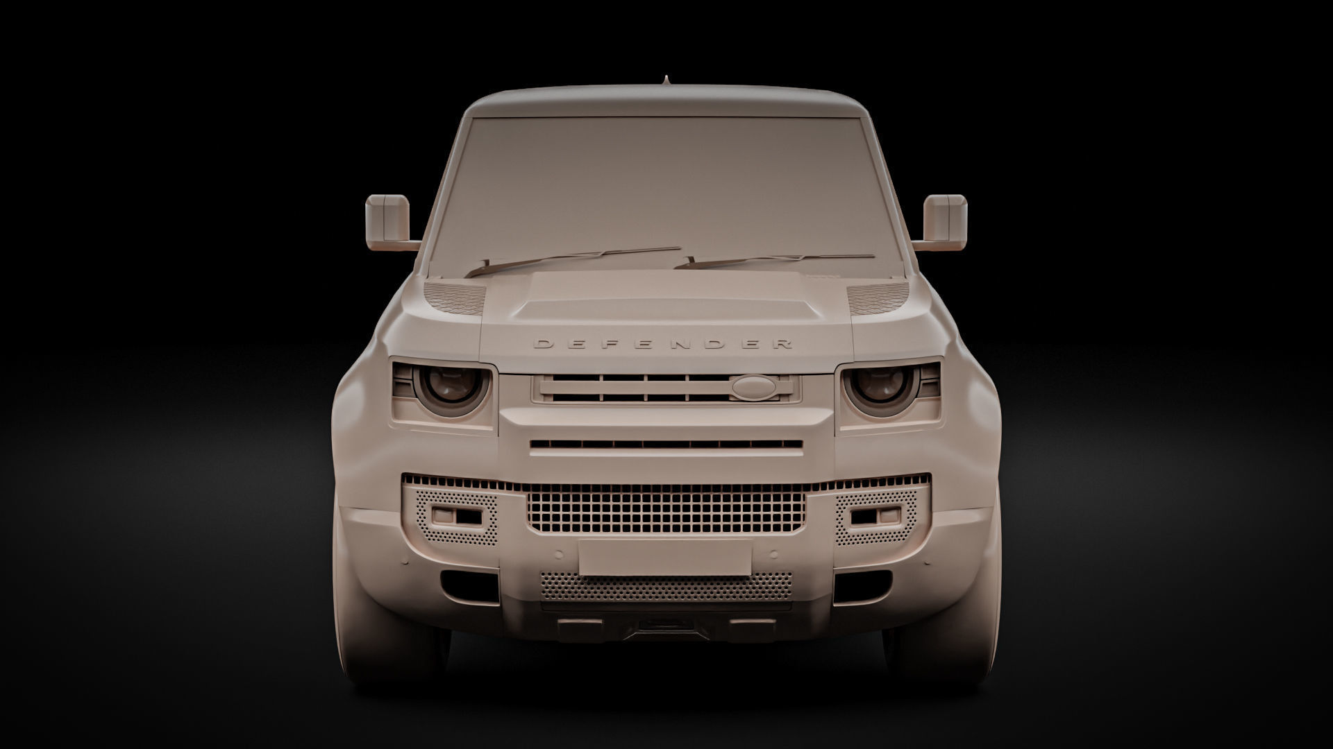 Land Rover Defender 90 2021 3D model | CGTrader