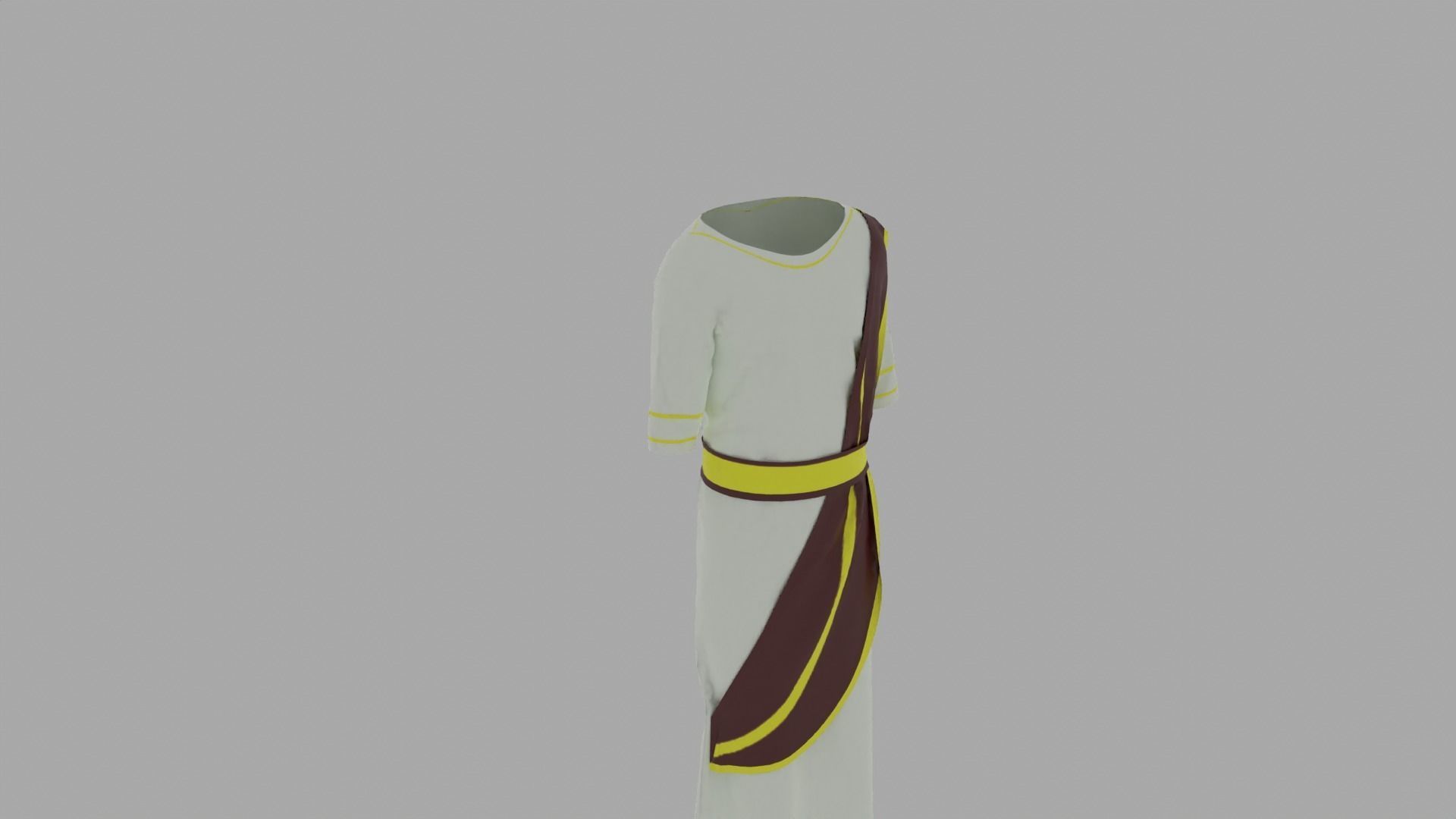 3D model Ancient Greek Costume VR / AR / low-poly | CGTrader