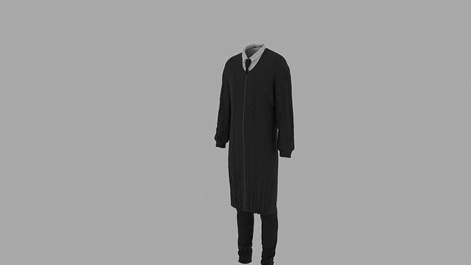3D model Judge Uniform VR / AR / low-poly | CGTrader