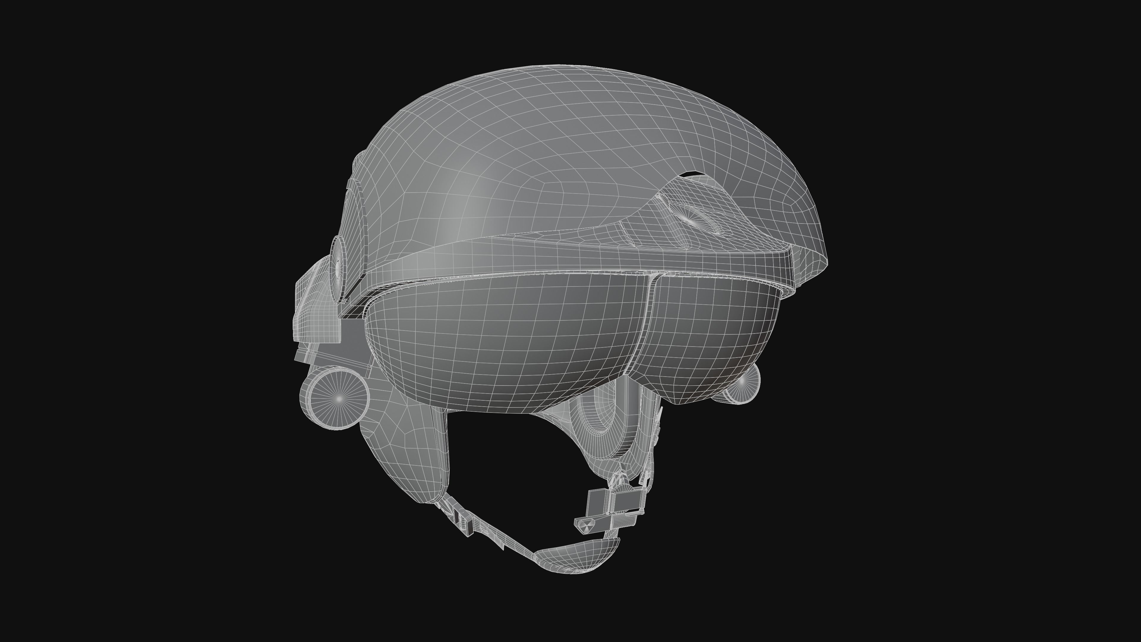 AVCI - Helmet 3D model | CGTrader