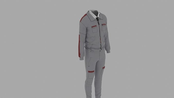 3D model Engineer - Worker Uniform VR / AR / low-poly | CGTrader