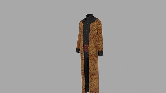 3D model Sultan Costume VR / AR / low-poly | CGTrader