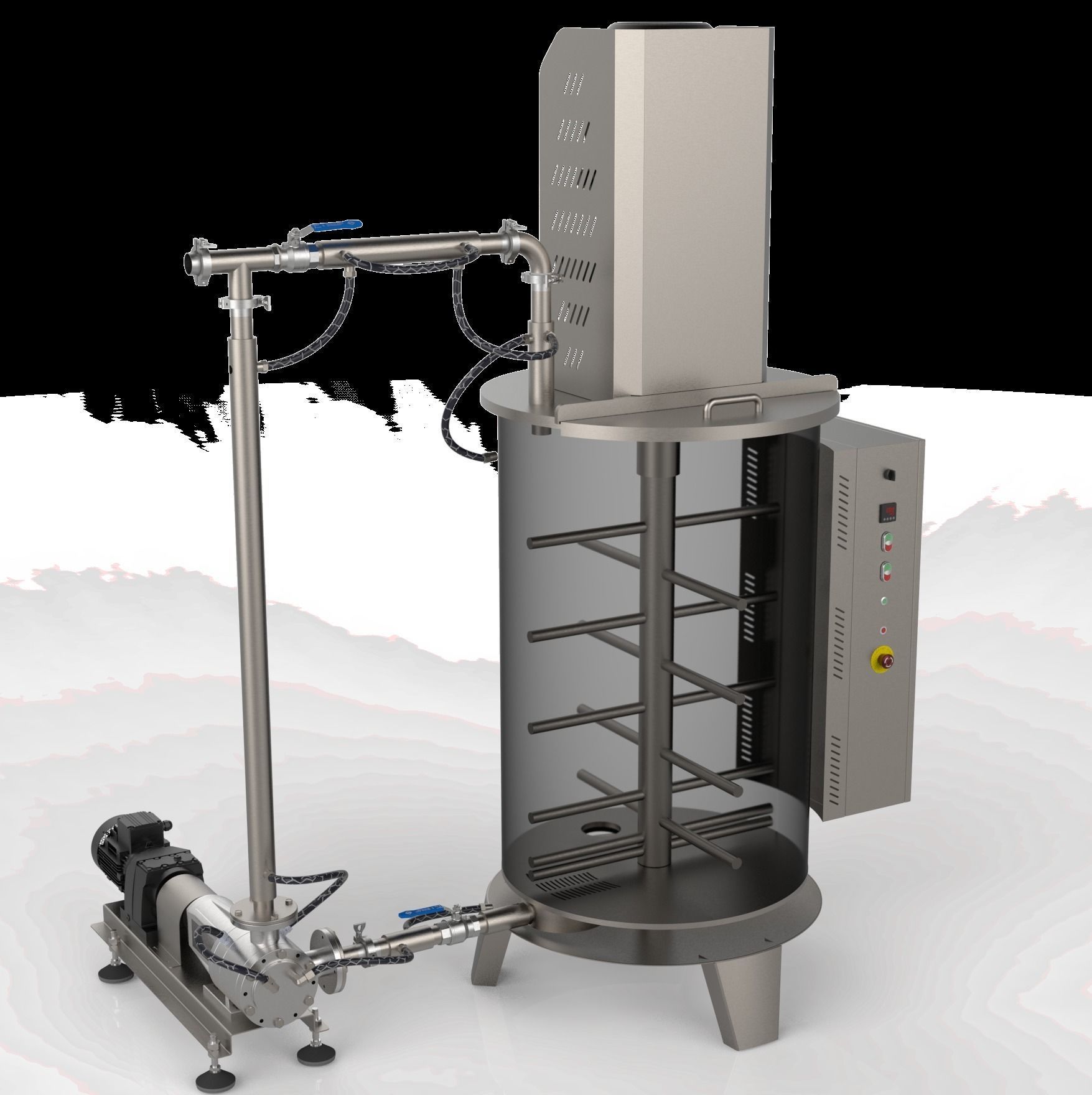 Ball Mill Chocolate Mixer 3D model 3D printable | CGTrader