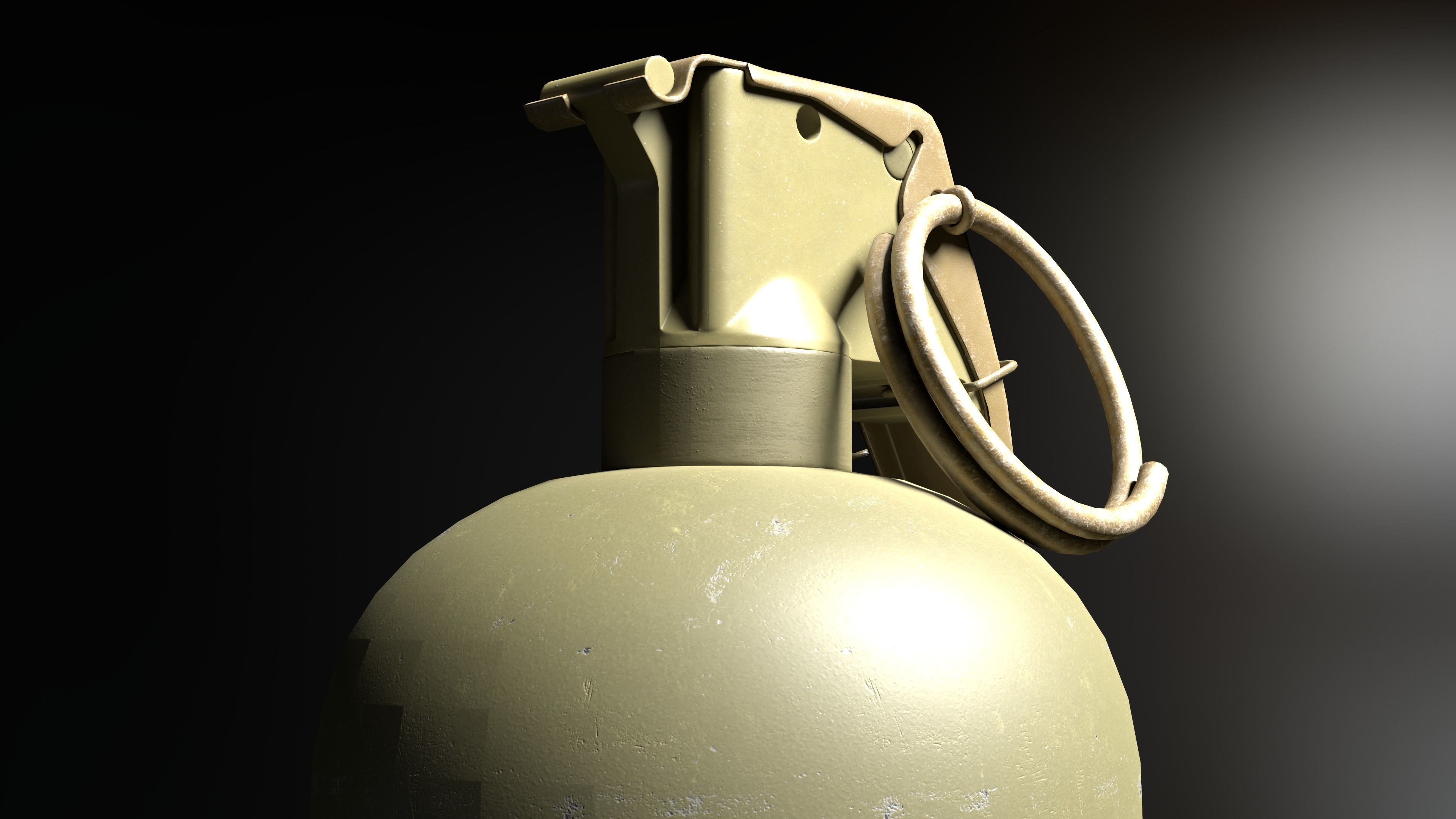 M67 Grenade free VR / AR / low-poly 3D model | CGTrader