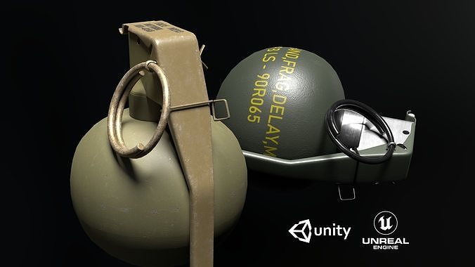 M67 Grenade free VR / AR / low-poly 3D model | CGTrader