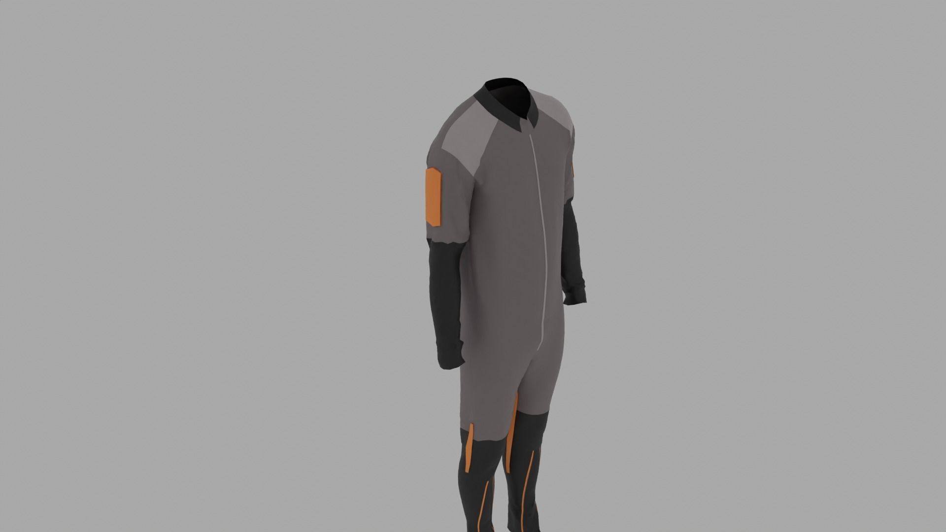 3D model Parachute Jumper Suit VR / AR / low-poly | CGTrader