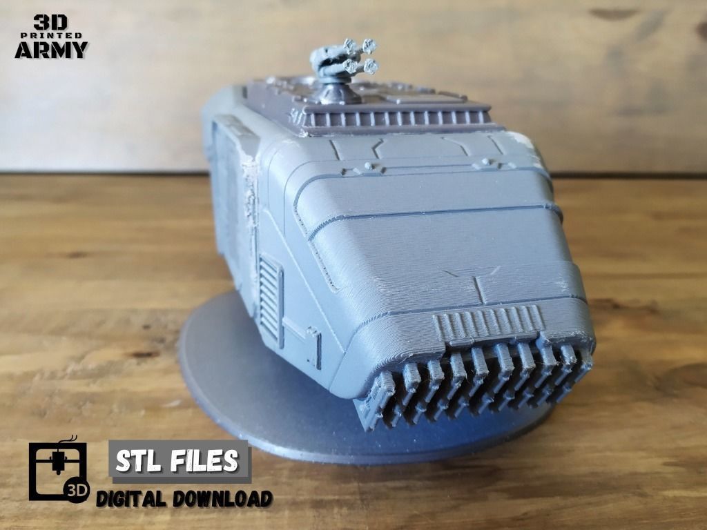 Star Wars A-A5 Speeder truck for SW legion 3D Print STL files 3D model ...