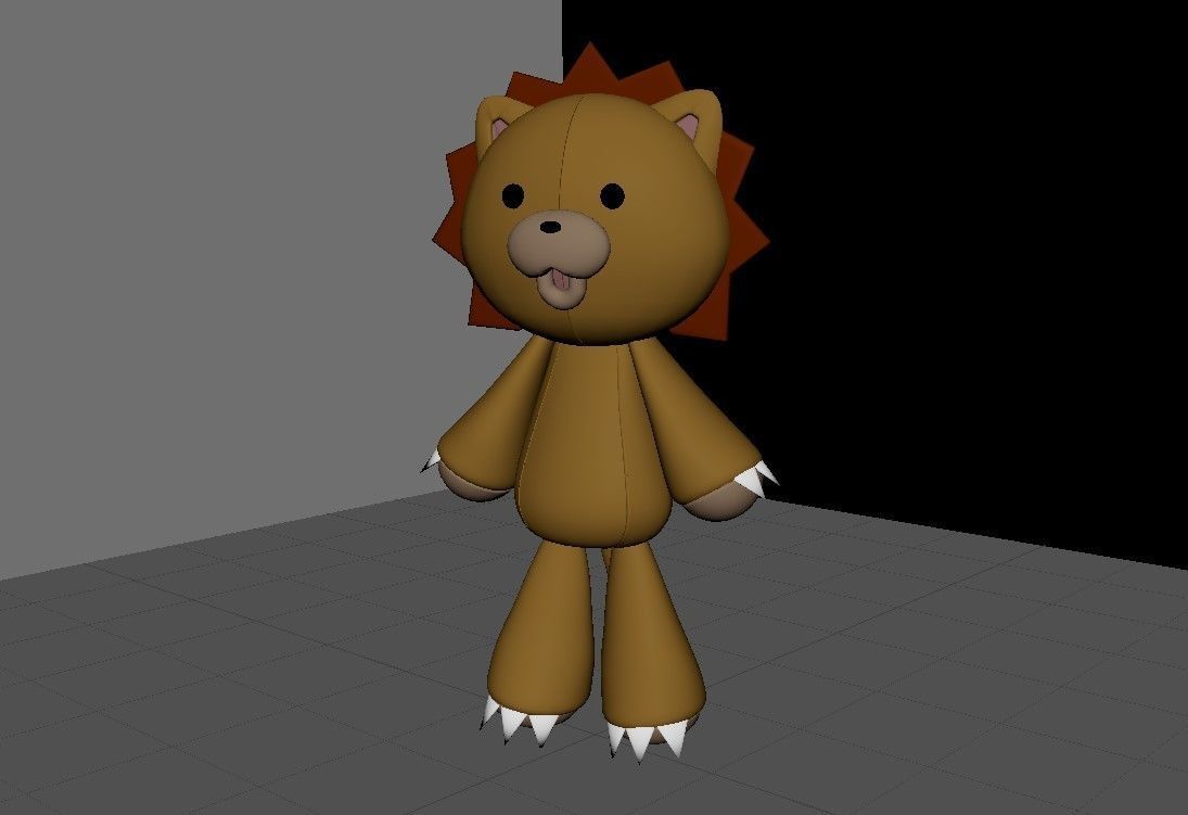 Kon From Bleach 3d Model Cgtrader