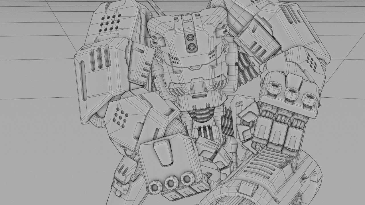 BIOMECH BOT RIGGED 3D model rigged | CGTrader