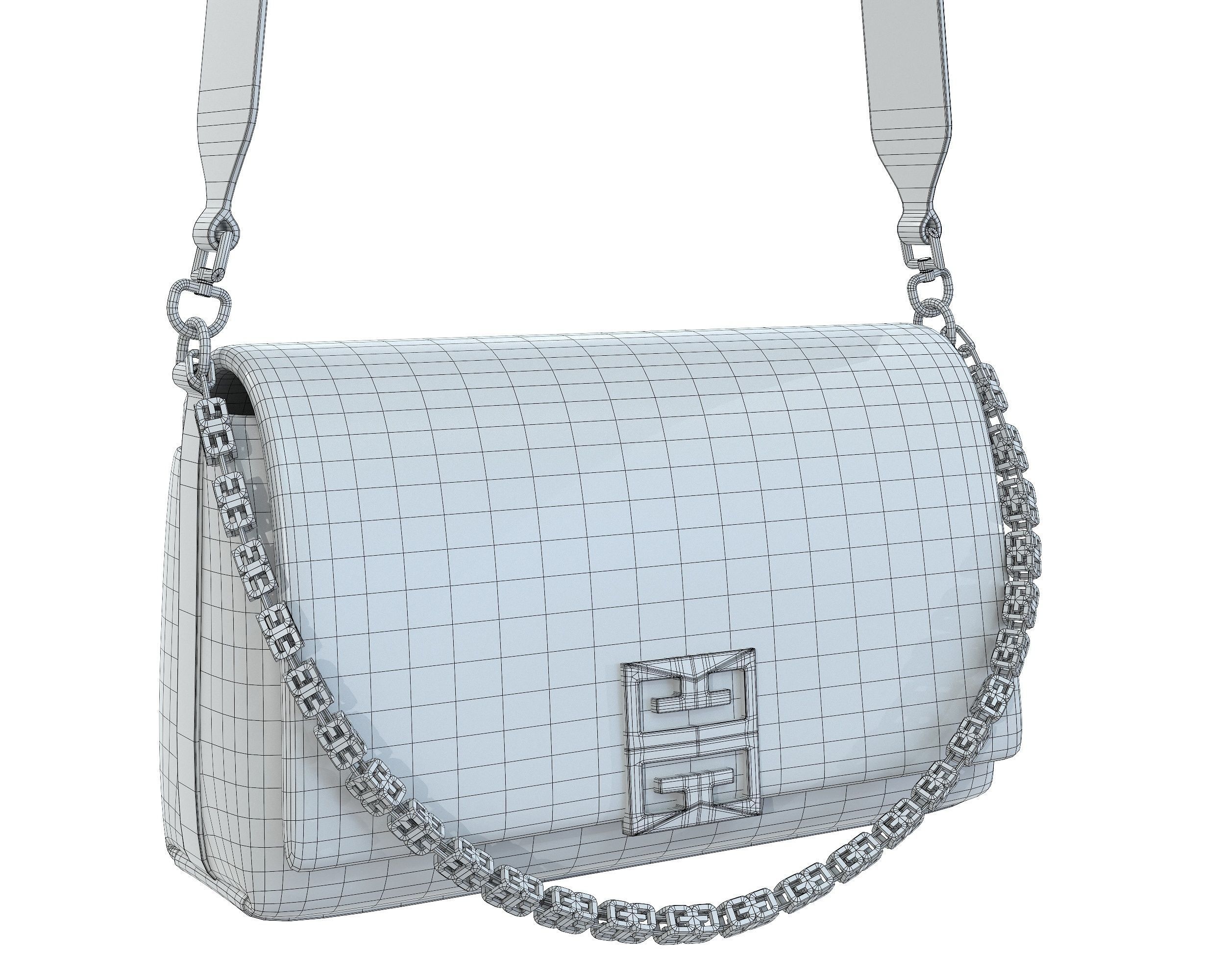 3D model Givenchy Small 4G Soft Bag VR / AR / low-poly | CGTrader