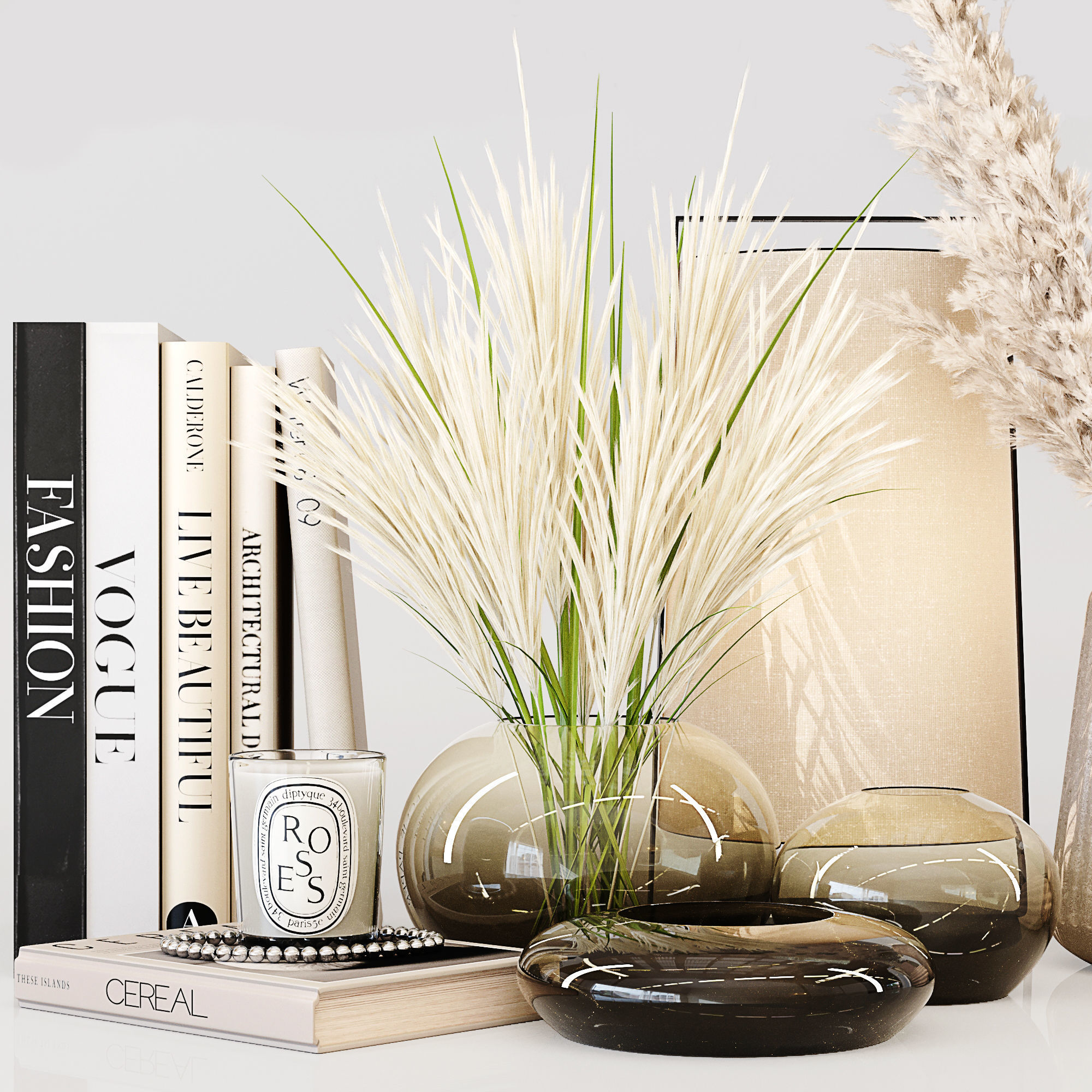 Decorative Set 096 3D model | CGTrader