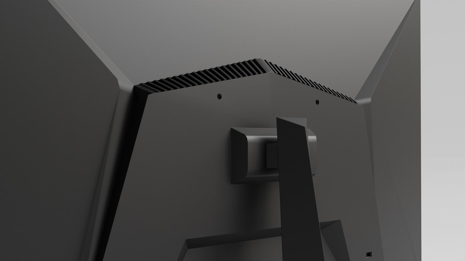 3D model Low-poly Computer Monitor by Nikdox VR / AR / low-poly | CGTrader