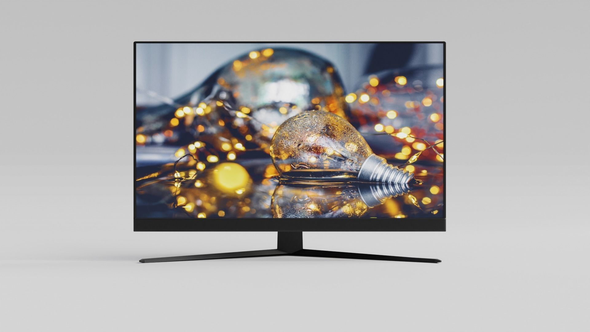 3D model Low-poly Computer Monitor by Nikdox VR / AR / low-poly | CGTrader