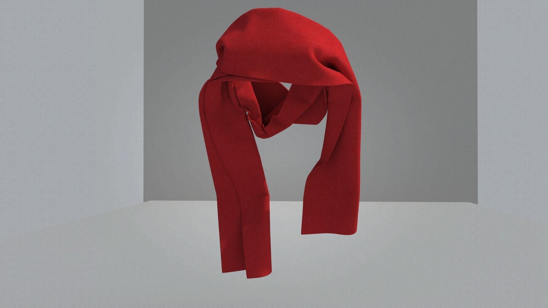 3D model Scarf 3D Model VR / AR / low-poly | CGTrader