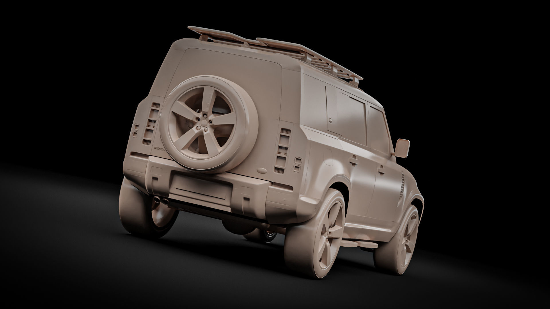 Land Rover Defender 110 2021 3D model | CGTrader
