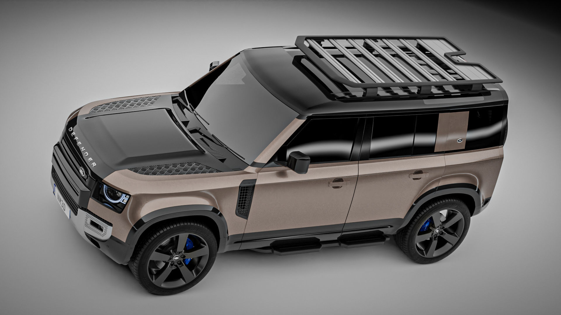 Land Rover Defender 110 2021 3D model | CGTrader