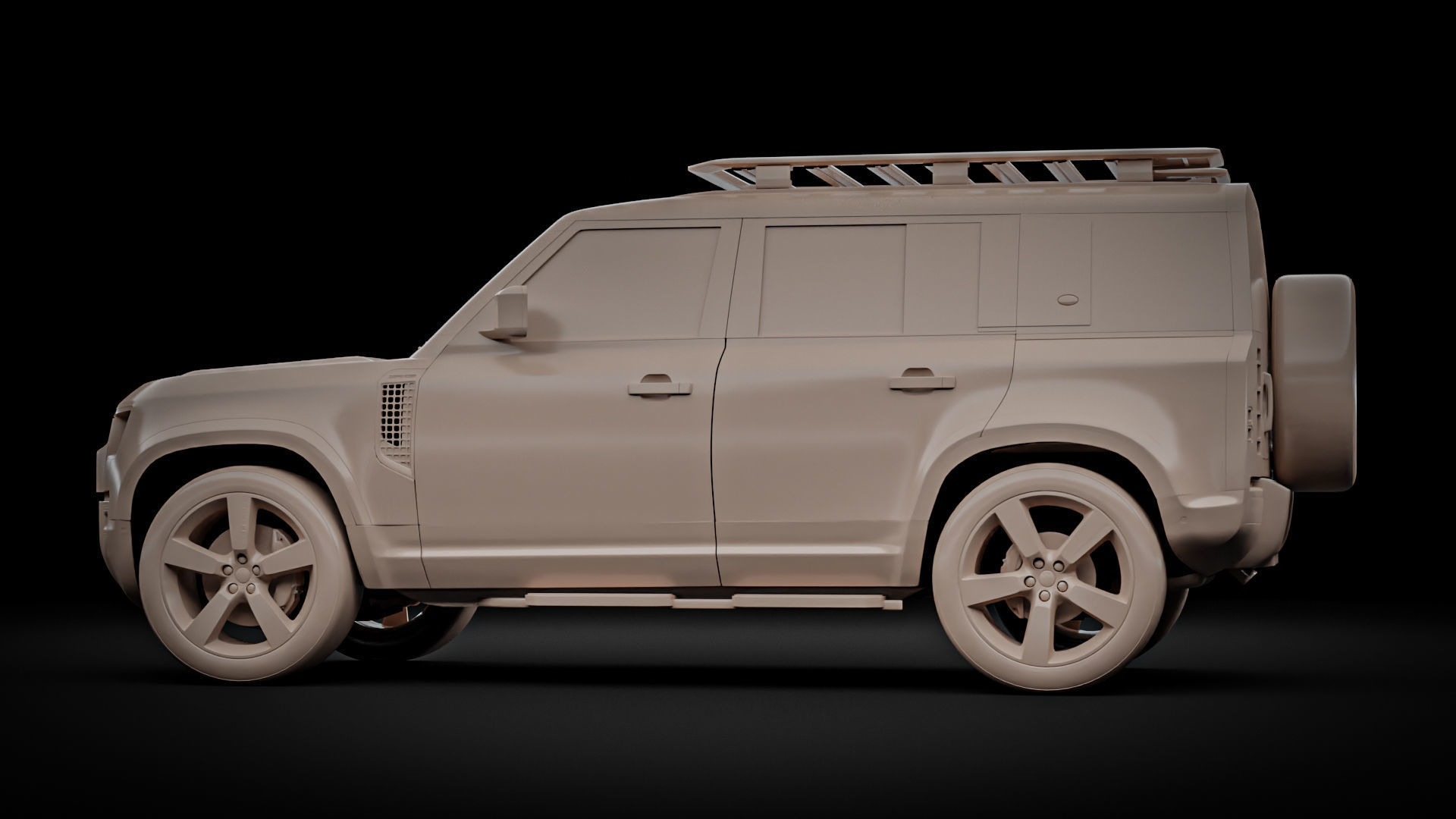 Land Rover Defender 110 2021 3D model | CGTrader