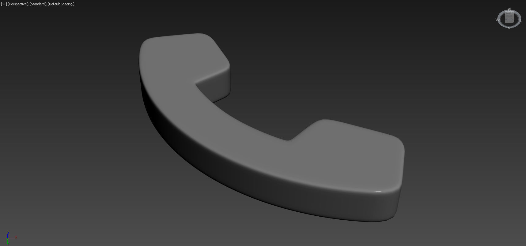 Phone icon 3D model | CGTrader