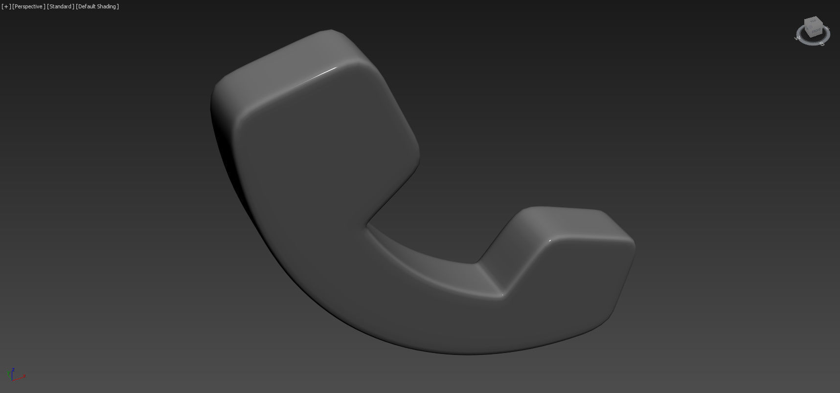 Phone icon 3D model | CGTrader