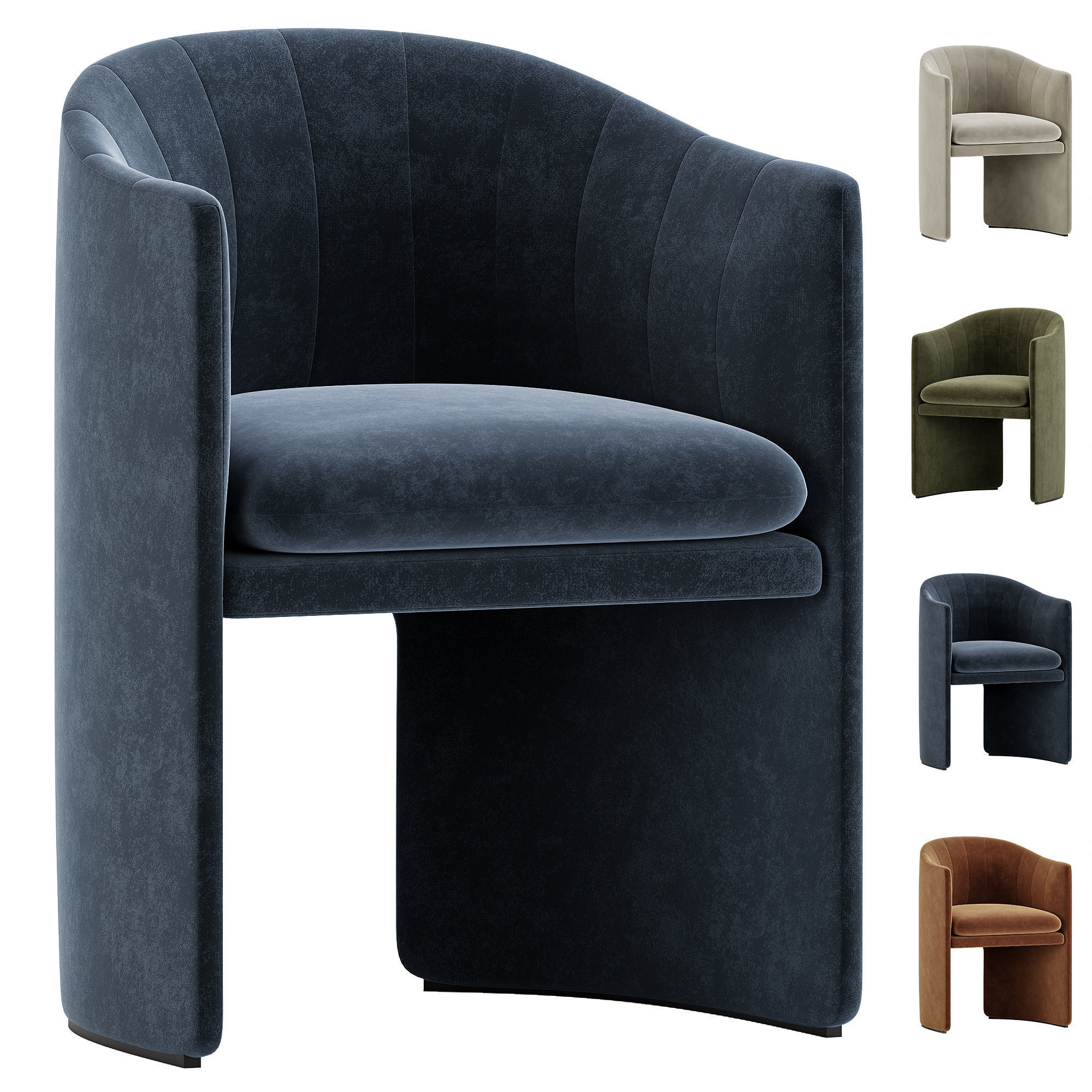 Lofar Dining Chair Skandium 3D model | CGTrader