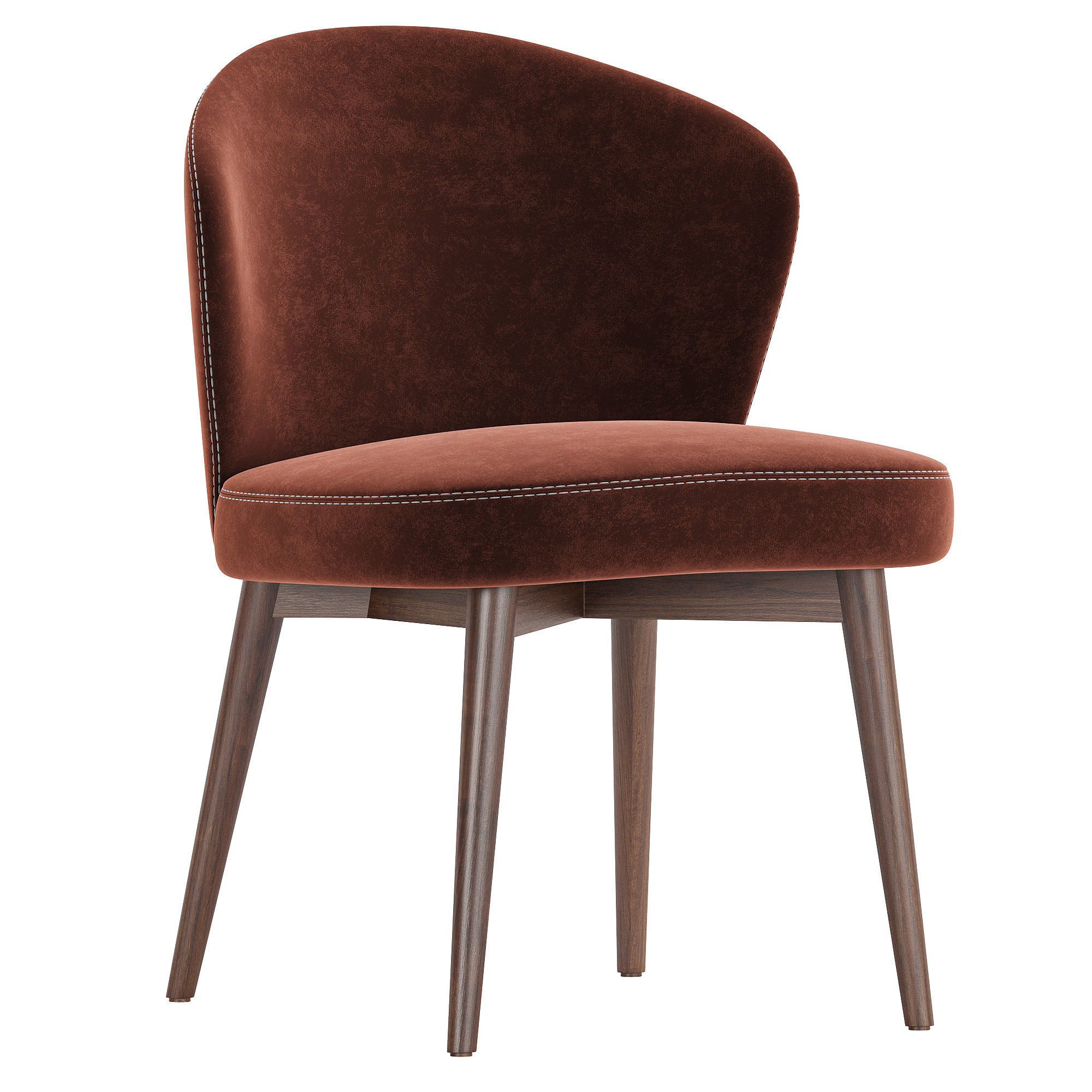 Fargo dining chair 3D model | CGTrader