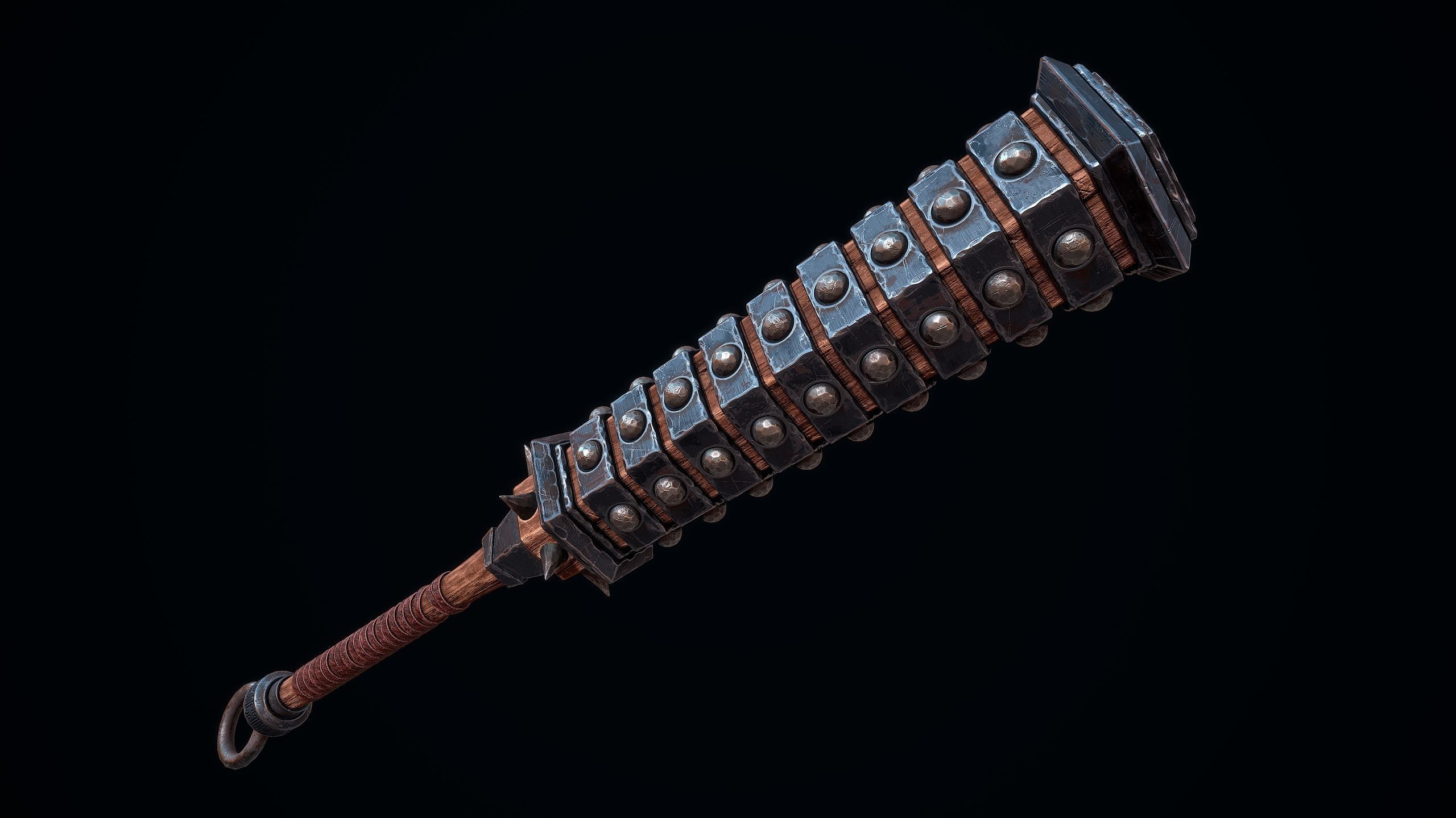 3D model Kanabo of the Oni VR / AR / low-poly | CGTrader