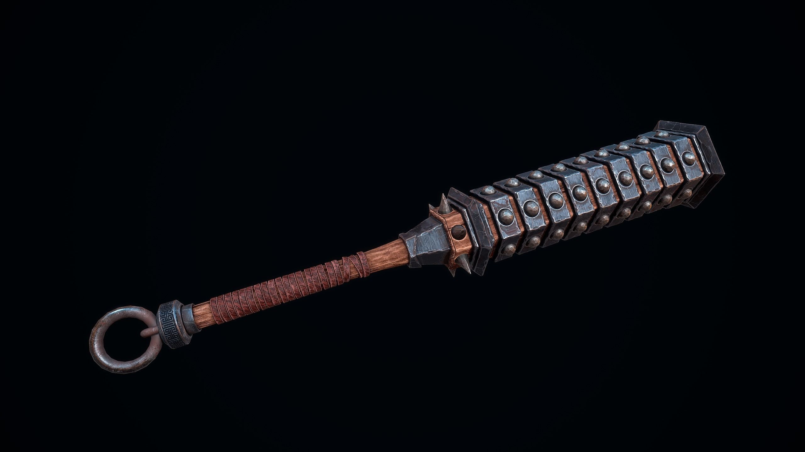 3D model Kanabo of the Oni VR / AR / low-poly | CGTrader